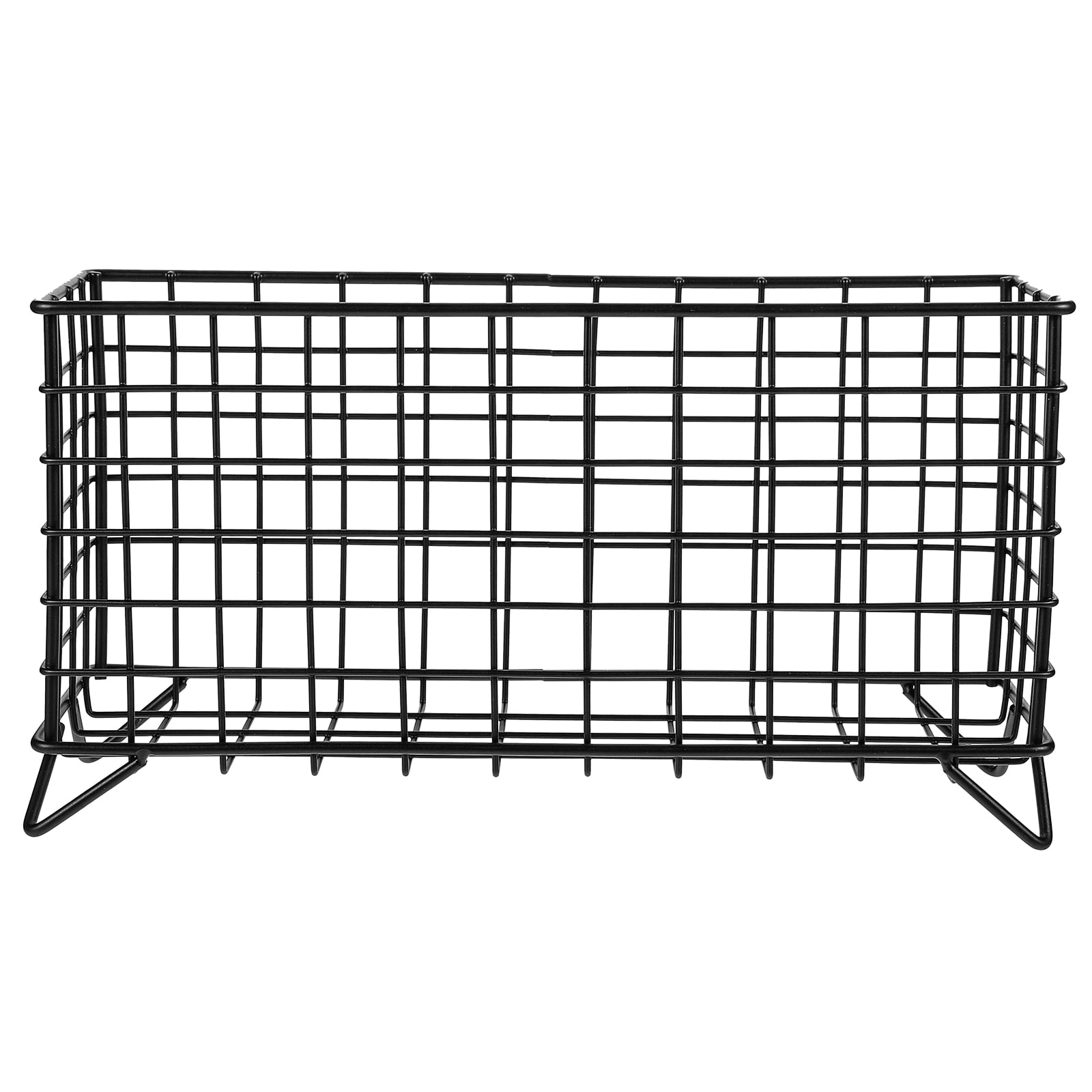Black Metal Rabbit Hay Feeder for Storage Durable Iron Bunny Feeder ...