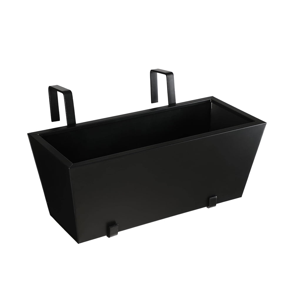 Metal Railing Planter, Balcony Flower Box, Deck Rail Boxes for ...