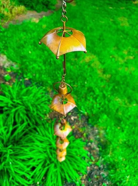 Metal Rain Chain Functional and Decorative Replacement for Gutter ...