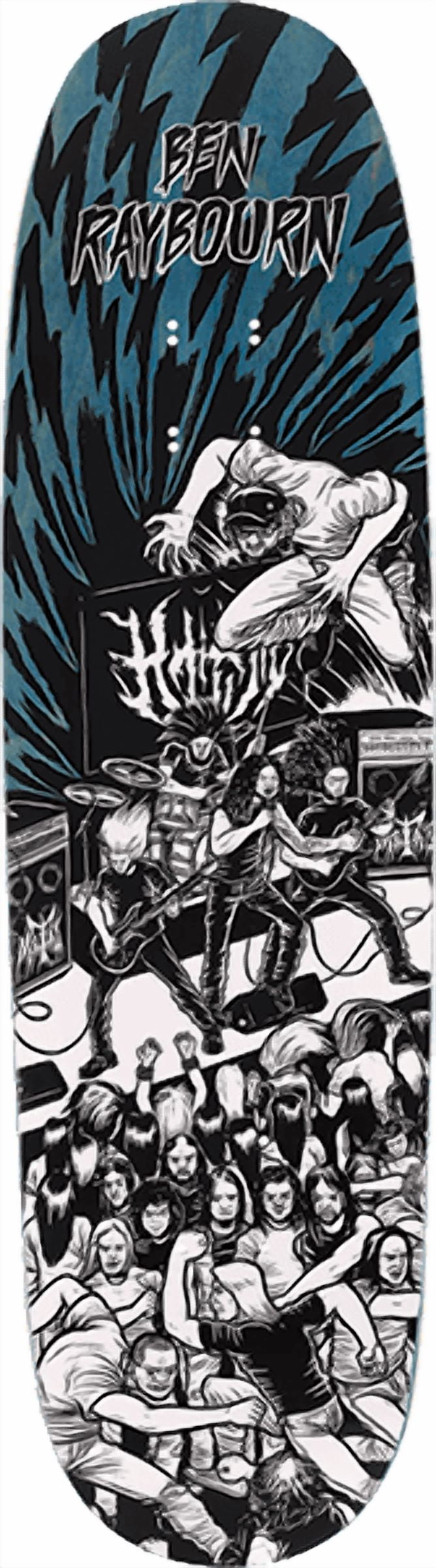 Metal Raybourn KTCM Original Skateboard Deck - 8.75" x 32.5" (Deck Only ...