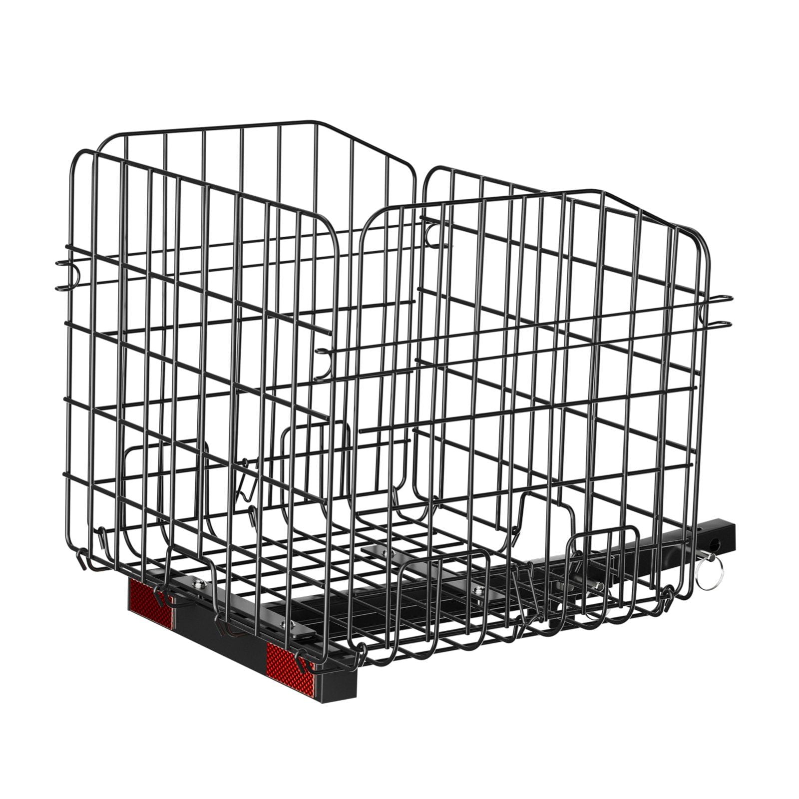 Foldable Rear Cargo Basket for Scooters - Heavy-Duty Steel Wire Design ...