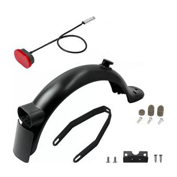 Metal Rear Mudguard Light with Support for Electric Scooters, Including ...