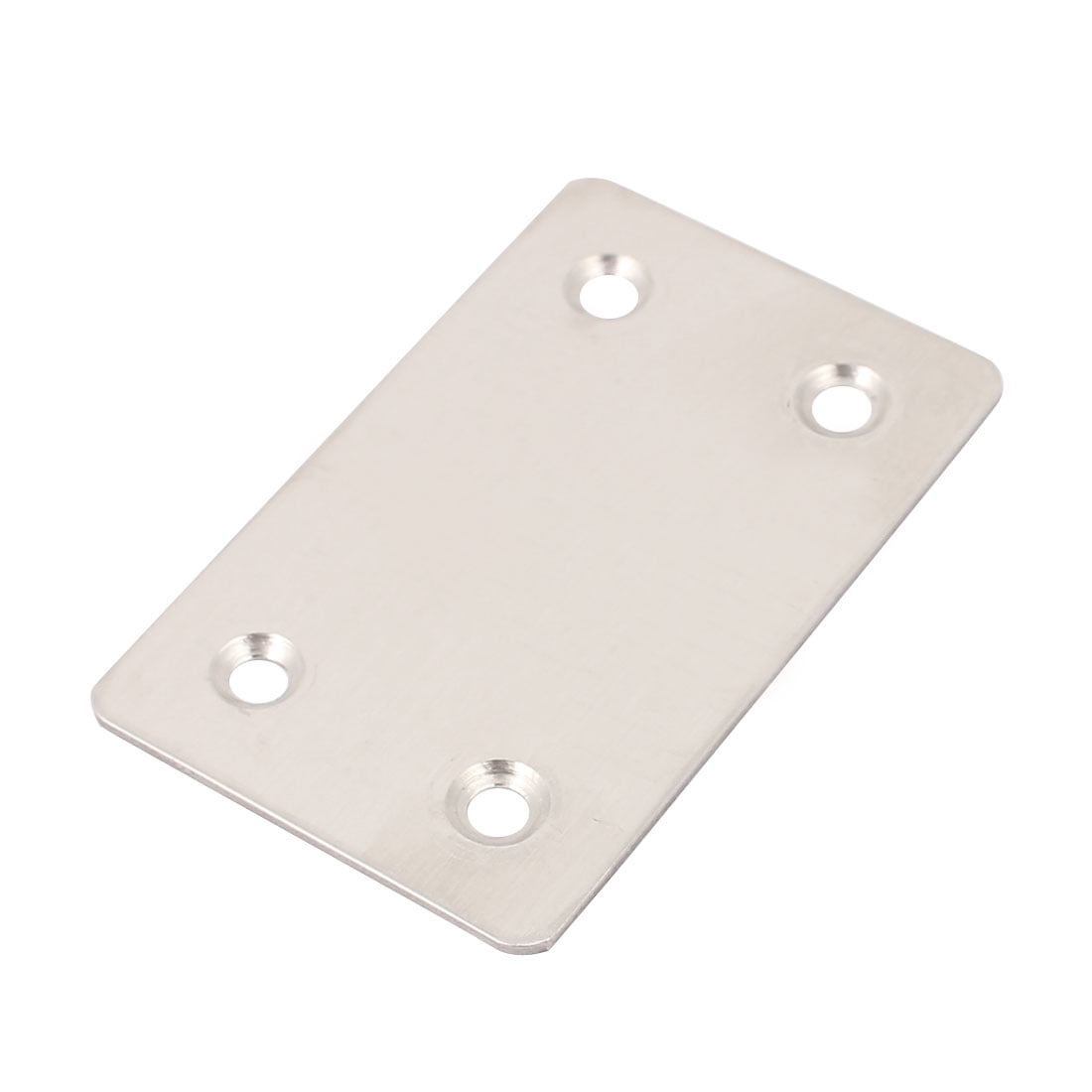 Metal Rectangle 4 Holes Flat Mending Repair Plate Bracket Fastener ...