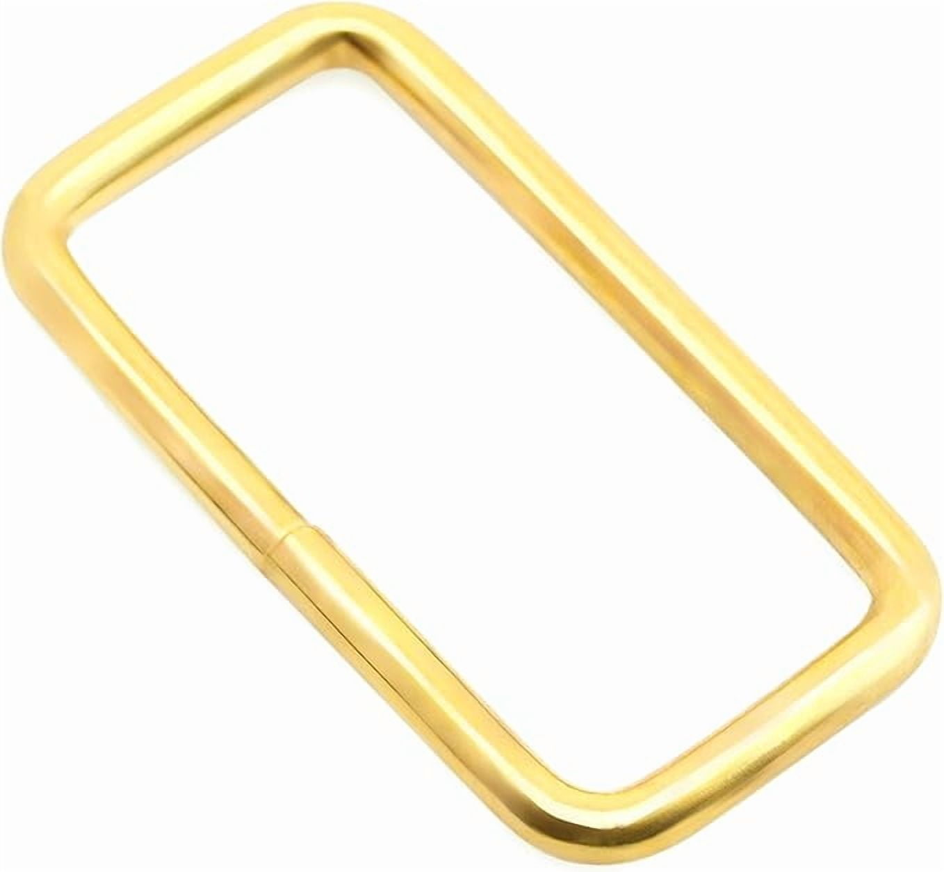 Metal Rectangle Buckle Ring Fits 1-1/4", 1-1/2" Strap Heavy Duty ...