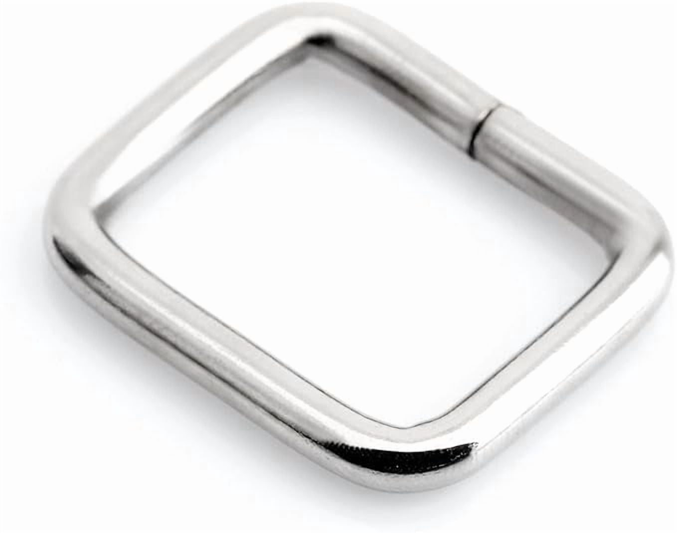 CRAFTME STUDIO 5/8 Inch Metal Rectangle Buckle Rings for 5/8, 3/4 and 1 ...