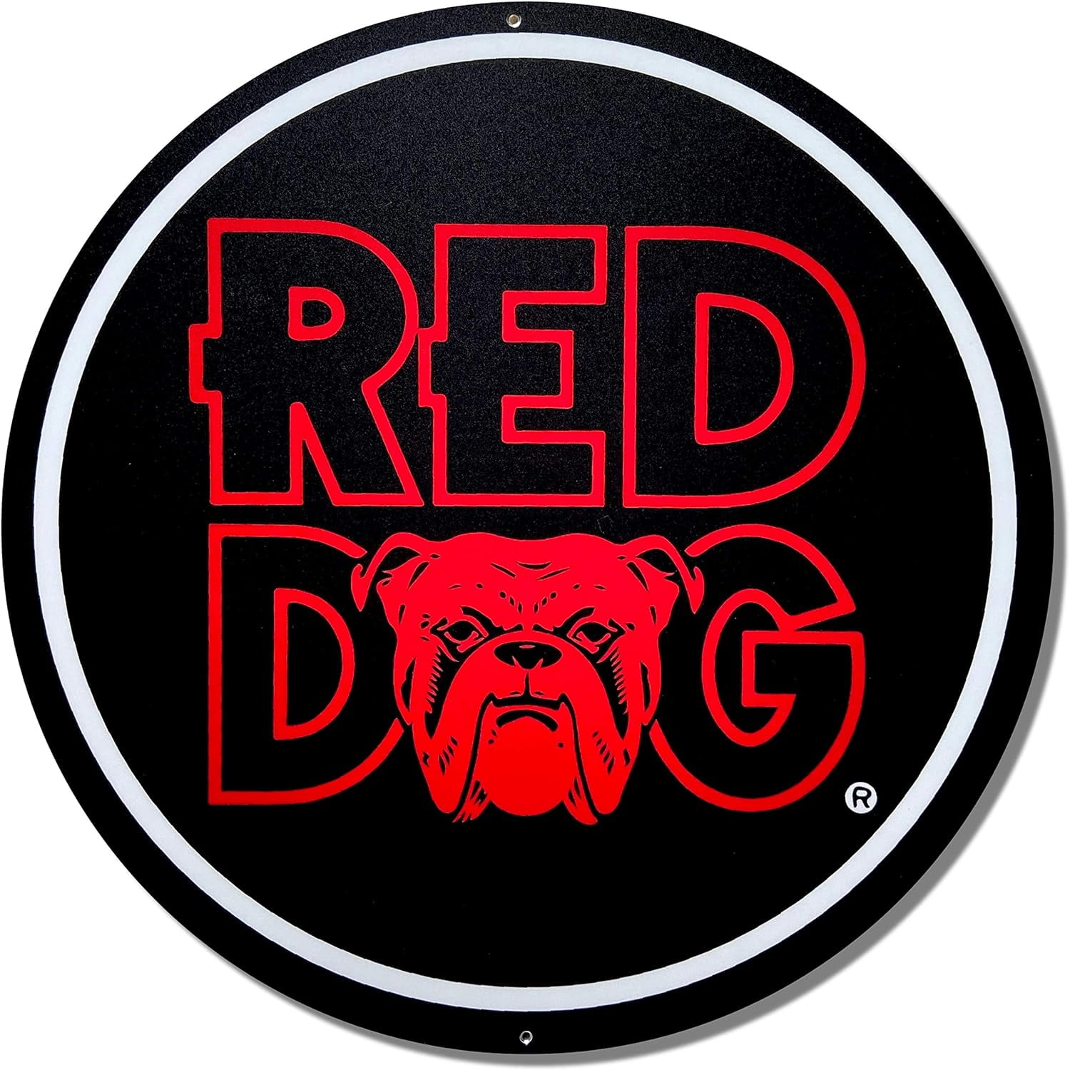 Metal Red Dog Beer Sign - Walmart.com