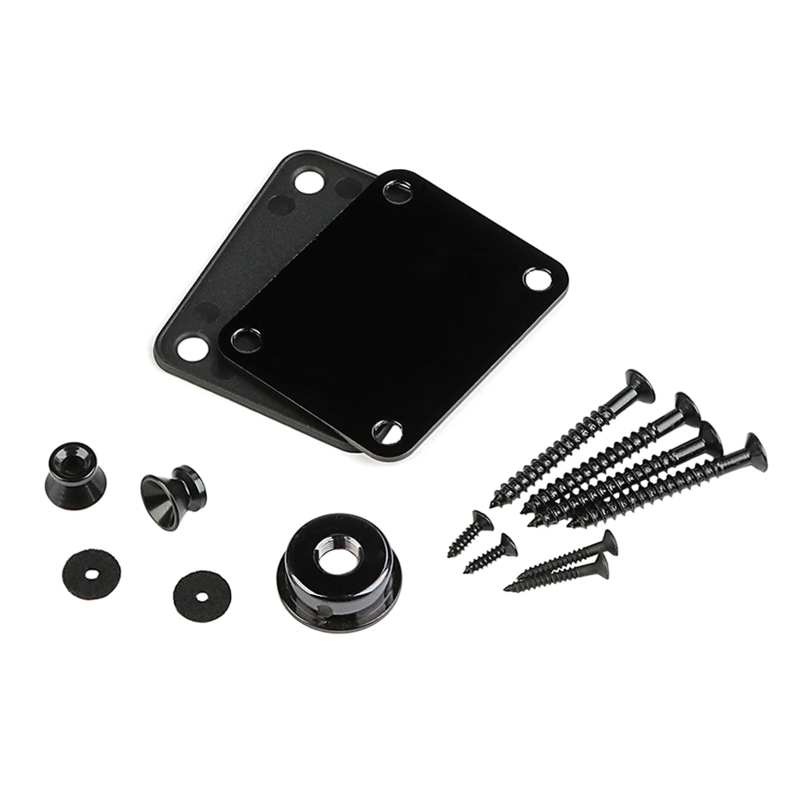 Metal Reinforcement Plates Strap Buttons Durability Guitar ...