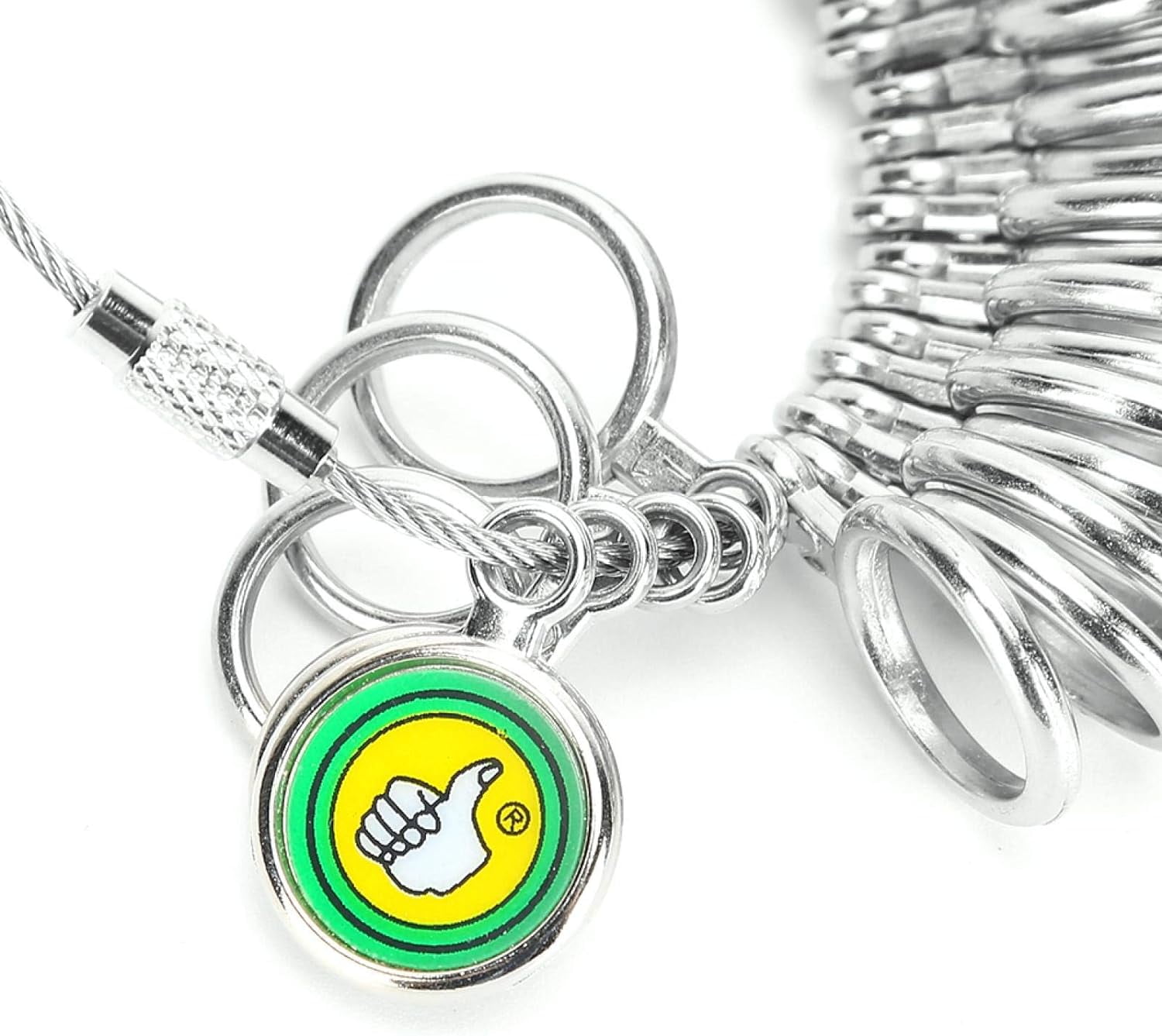 Metal Ring Sizer Finger Size Measuring Tool,Detachable Designs,Used to ...