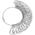 Metal Ring Sizer, Finger Sizer Gauge Sizer, Finger Measure Tool for ...