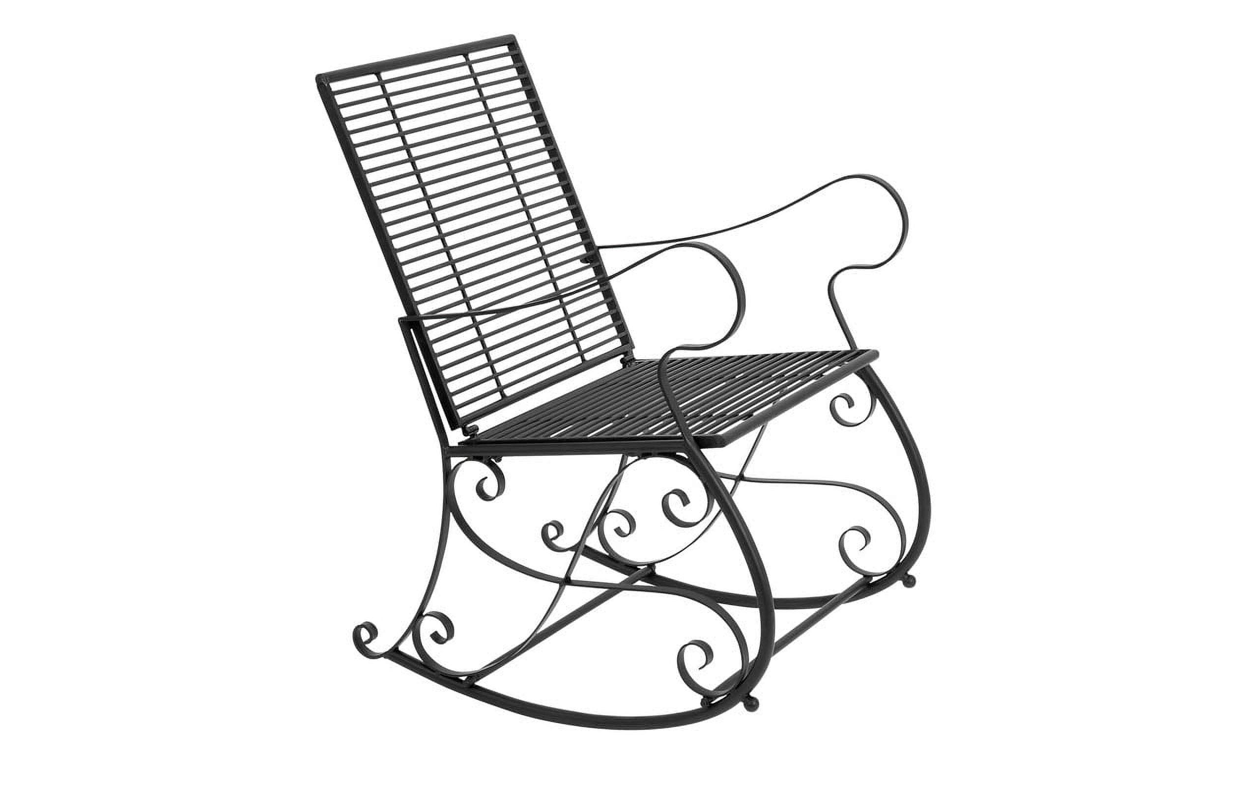 Metal Rocker Chair Patio Furniture - Walmart.com