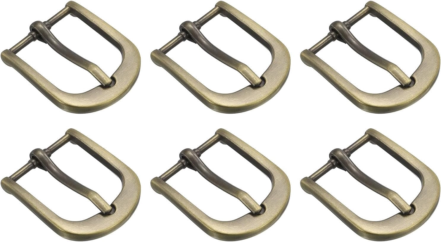 Metal Roller Buckles, Rectangle Single Prong Belt Buckle Center Bar ...