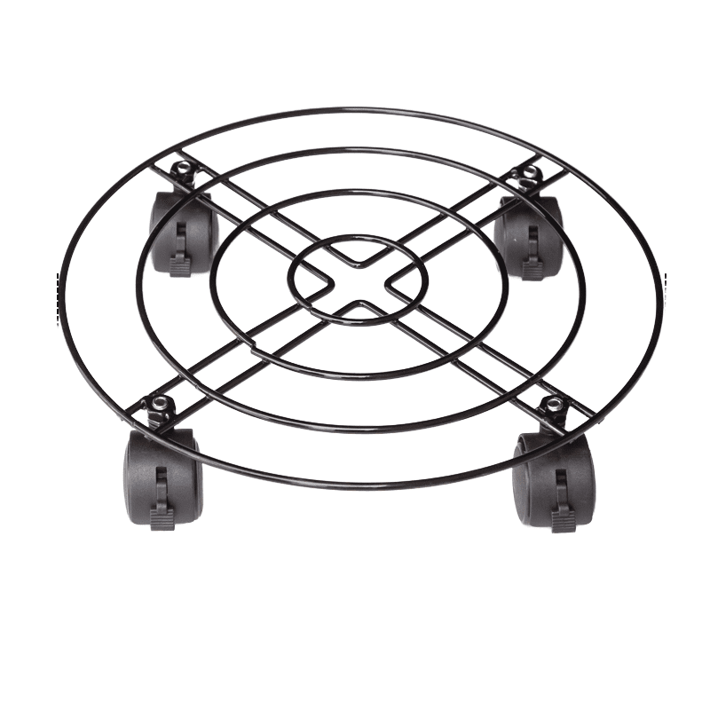 Metal Rolling Plant Stand Base with Wheels for Indoor Outdoor Pots 9.8 ...