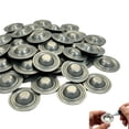 Metal Roof Bolt Caps 50 Pcs, Waterproof Screw Covers No Removal Needed ...