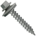 Metal Roofing Screw: (250) 12 x 1-1/2" ABC GRAY Hex Sheet Metal Roof ...