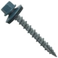 Metal Roofing Screws: (1000) 10 x 1-1/2" Slate Blue Hex Head Sheet ...