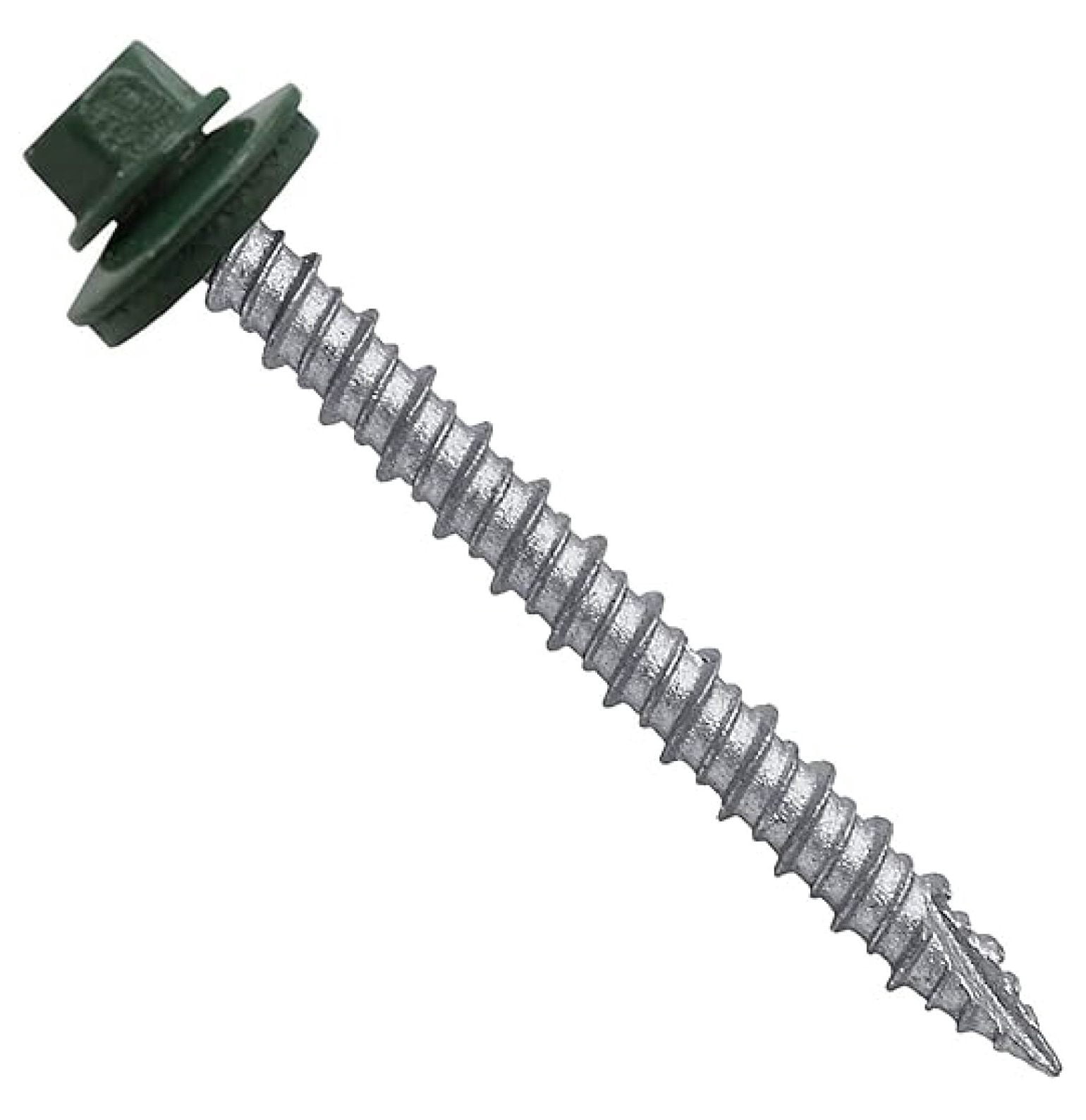 Metal Roofing Screws: (750) 10 x 2 Hex Head Sheet Metal Roof Screw ...