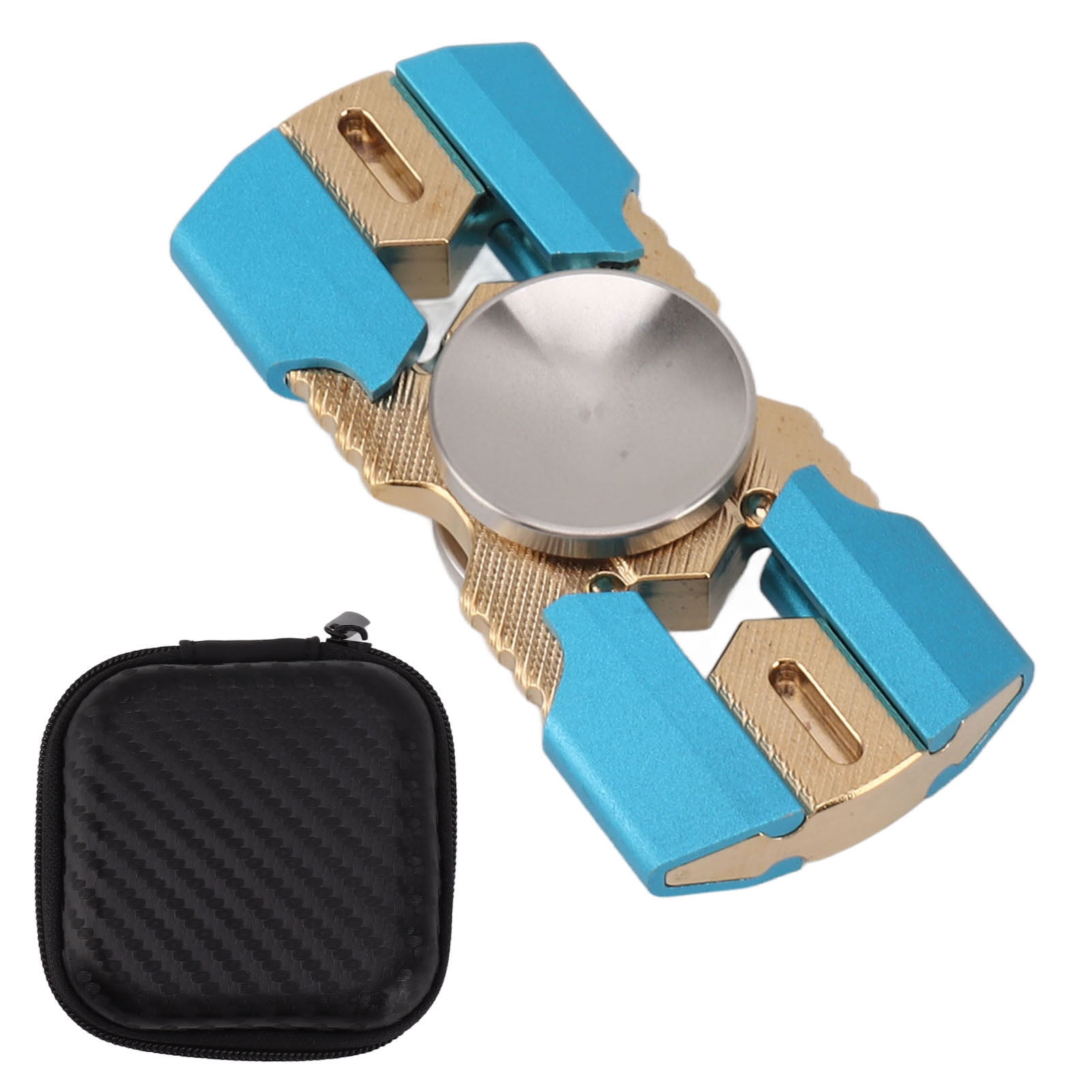 Metal Rotating Sensory Toy 2 Blades Reduce Anxiety Fingertip Stress ...