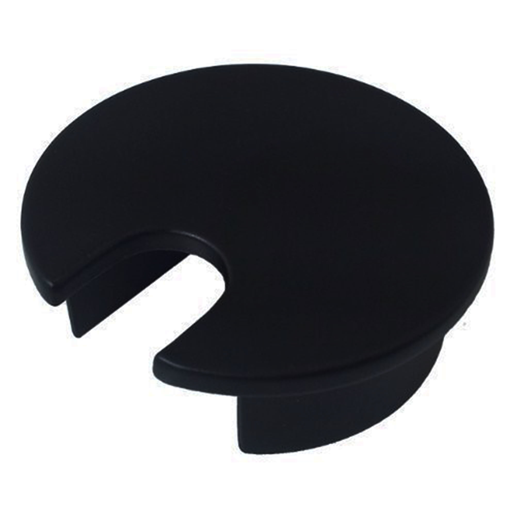 Metal Round Office Computer Desk Grommets - 3 Pack - Color: Black ...