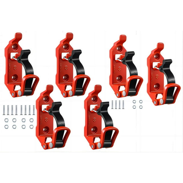 Metal Rubber Clamp Mounting Kit,Shovel Mount for Roof Rack,Wall Quick ...