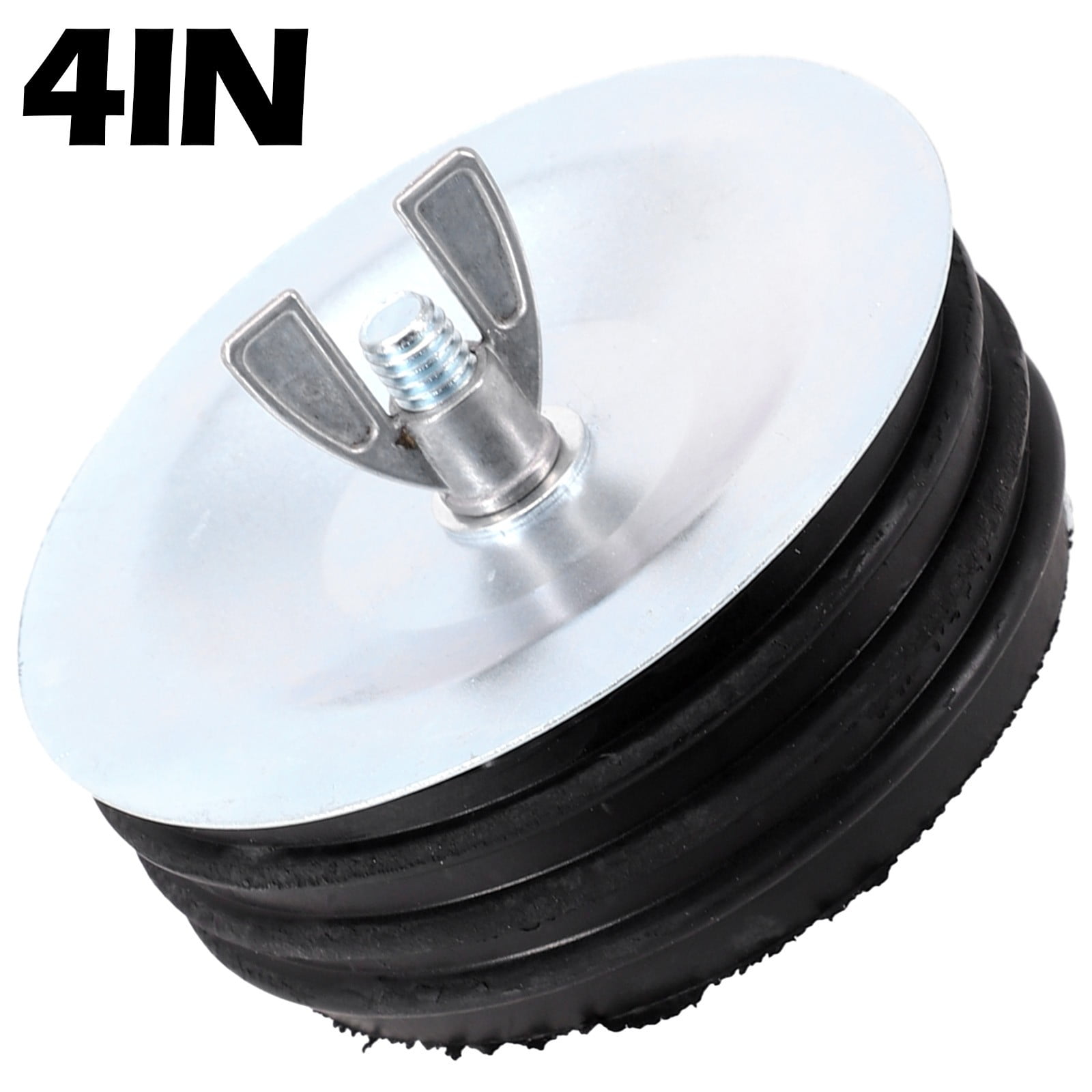 Metal Rubber Sewer Cleanout Cap Expansion Pipe Plug Tight Sealing Drain ...