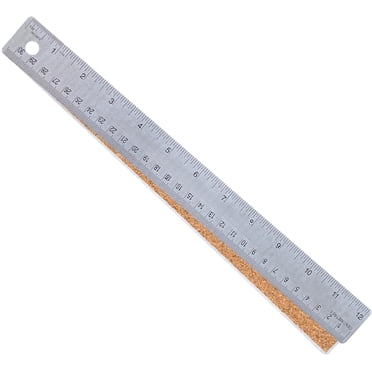 ToolUSA 24" (600mm) Precision Dual-Scale SAE/Metric Stainless Steel ...
