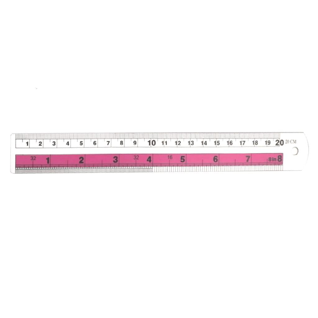 Metal Rulers Straight Edges Ruler with Clear Marking for DIY ...