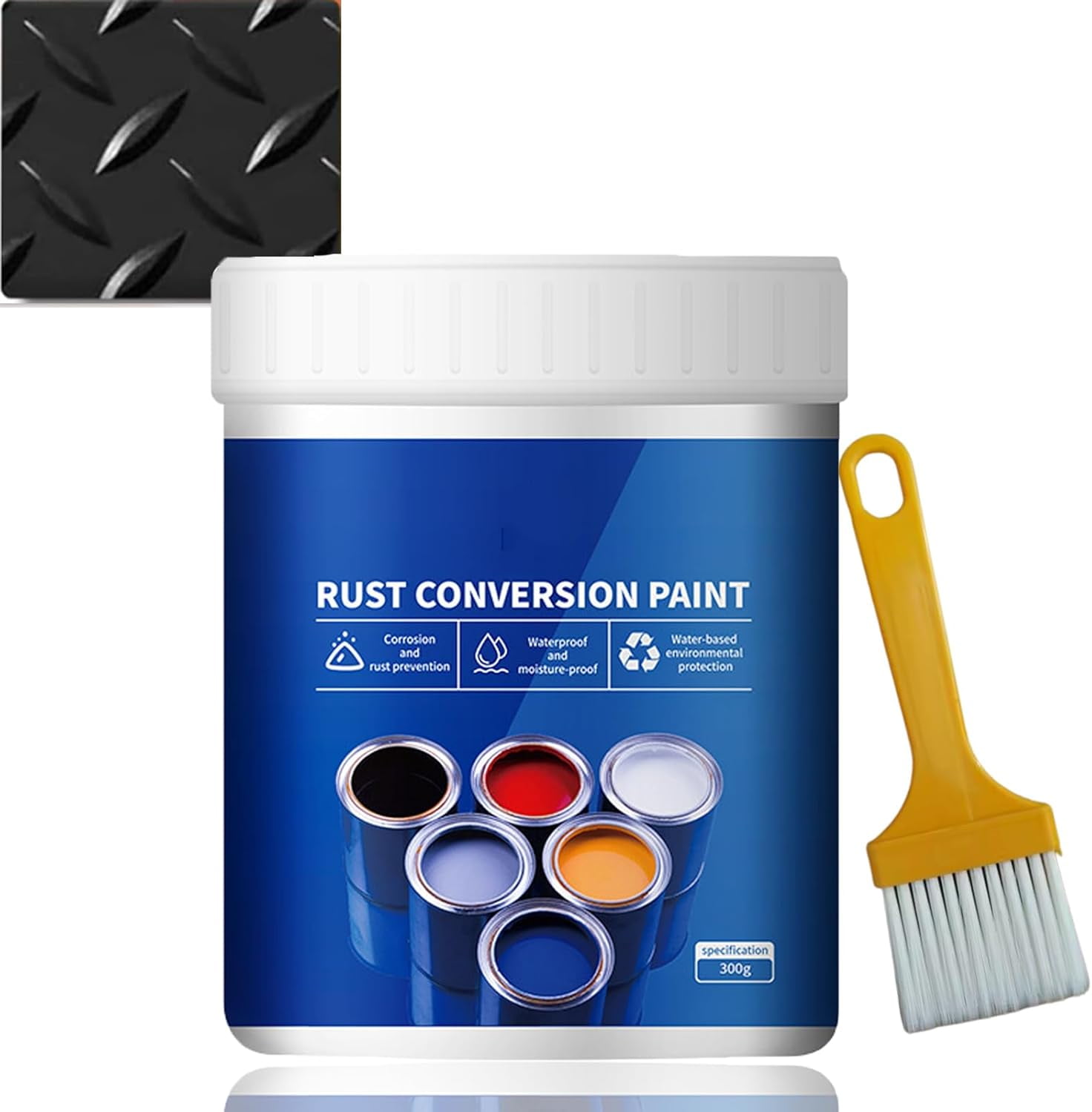 Metal Rust Preventive Paint,300g Weatherproof Rust Converter Paint For ...