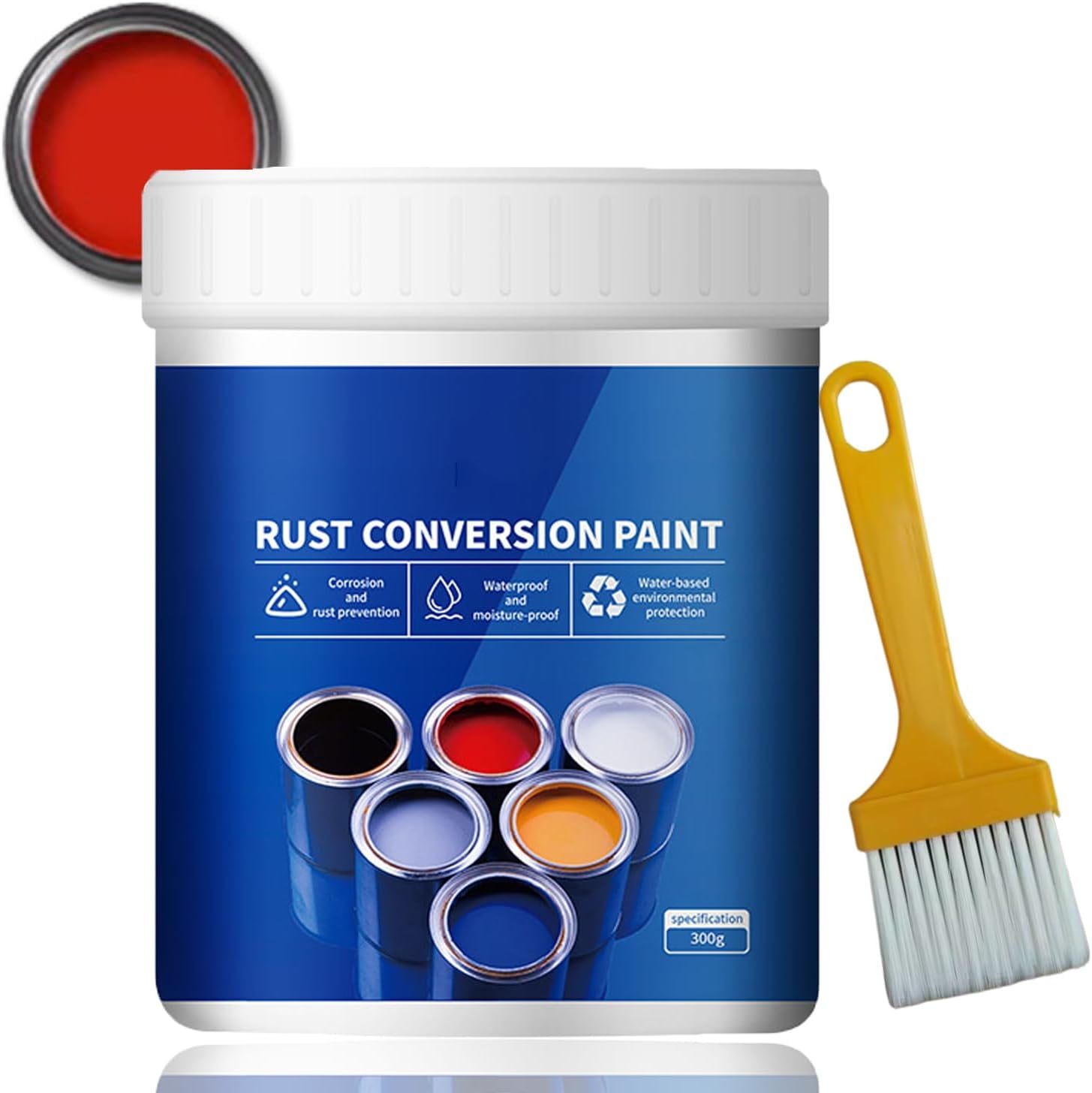 Metal Rust Preventive Paint,300g Weatherproof Rust Converter Paint For ...