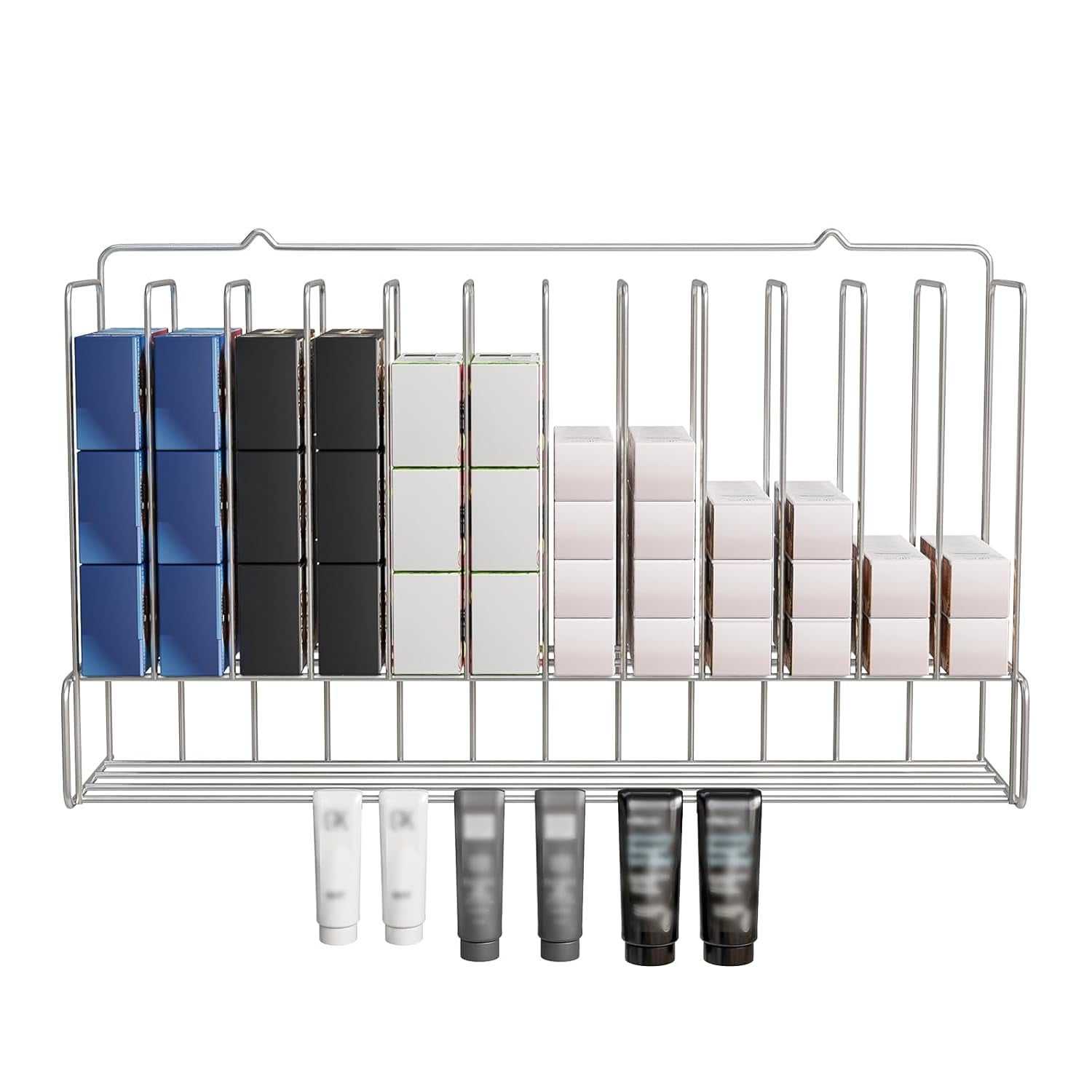 Metal Salon Hair Color Tube Storage Racks, Hair Color Organizer Rack ...