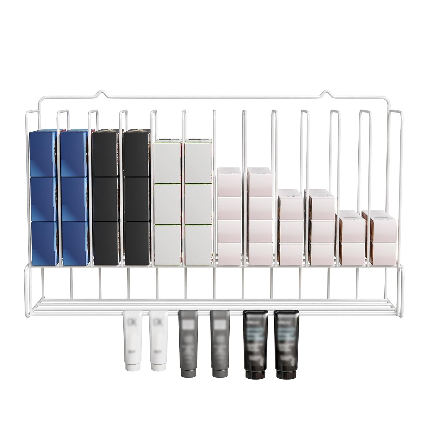 Metal Salon Hair Color Tube Storage Racks, Hair Color Organizer Rack ...