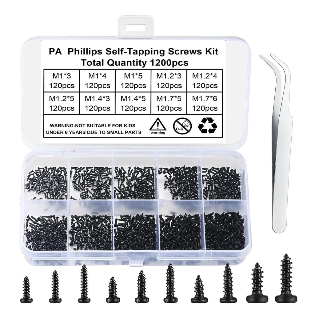 Metal Screw Assortment Reliable Essential Screw Assortment Tiny ...