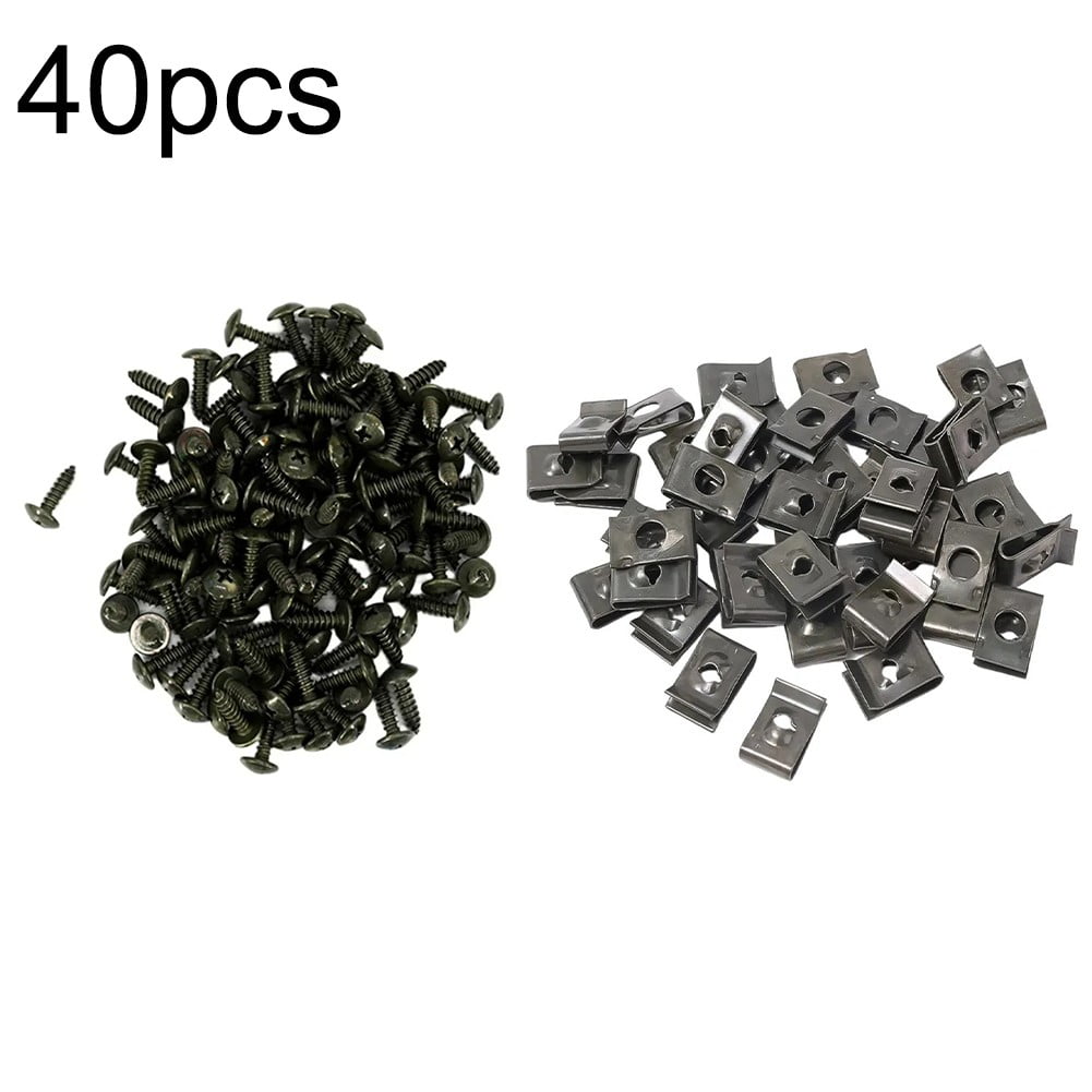 Metal Screw Threading Fastener Clip U Type Screw Clip - Walmart.com