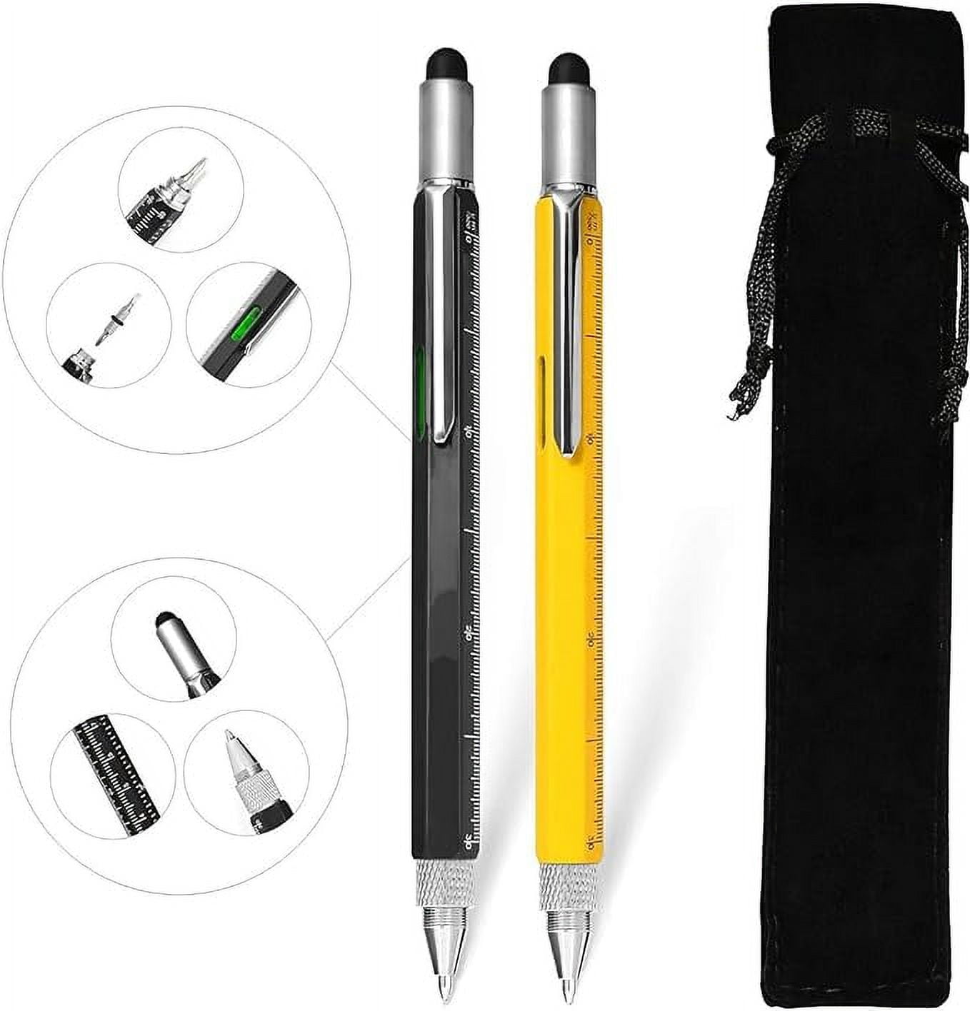 Metal Screwdriver Pen Pocket 6 in 1 Multi-Tool Pens- Multi-Functional ...