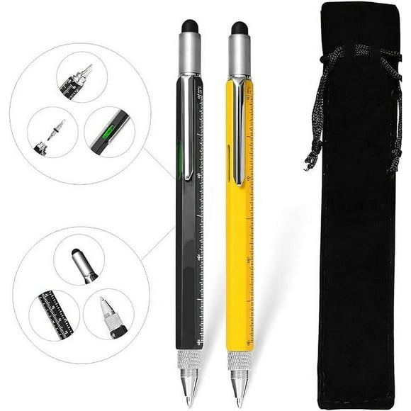 Pen Level Ruler And Screwdriver