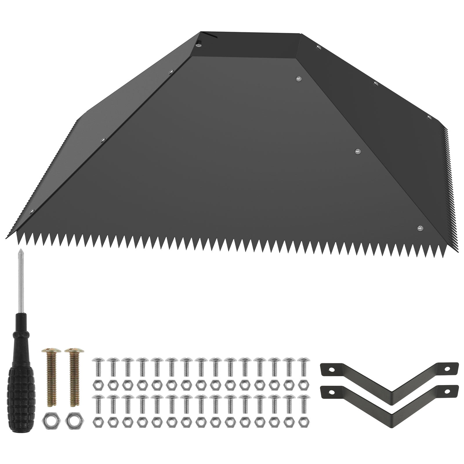 Metal Serrated Squirrel Proof Baffle for Bird Feeder Poles Versatile ...
