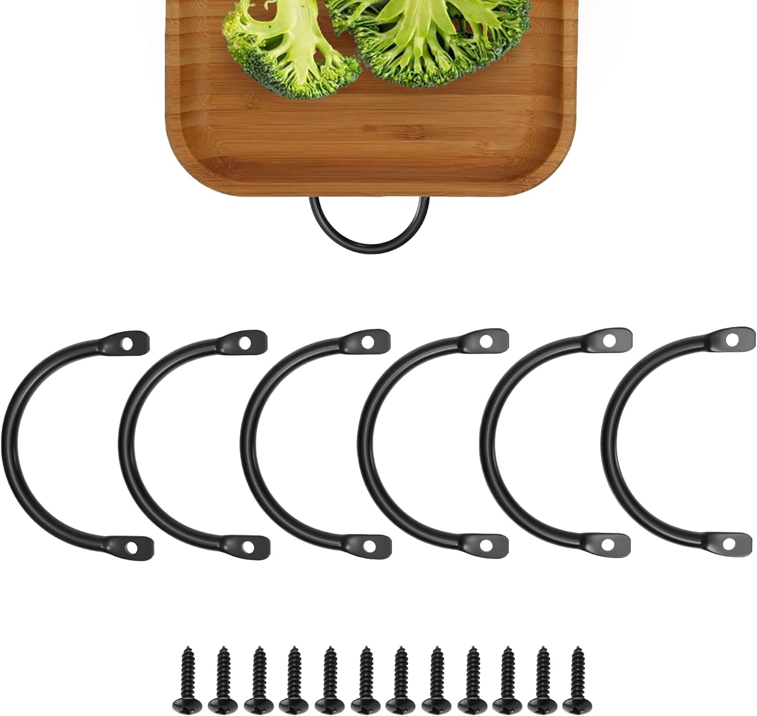Metal Serving Tray Handles, Side Fixing Handles for Wooden Serving ...
