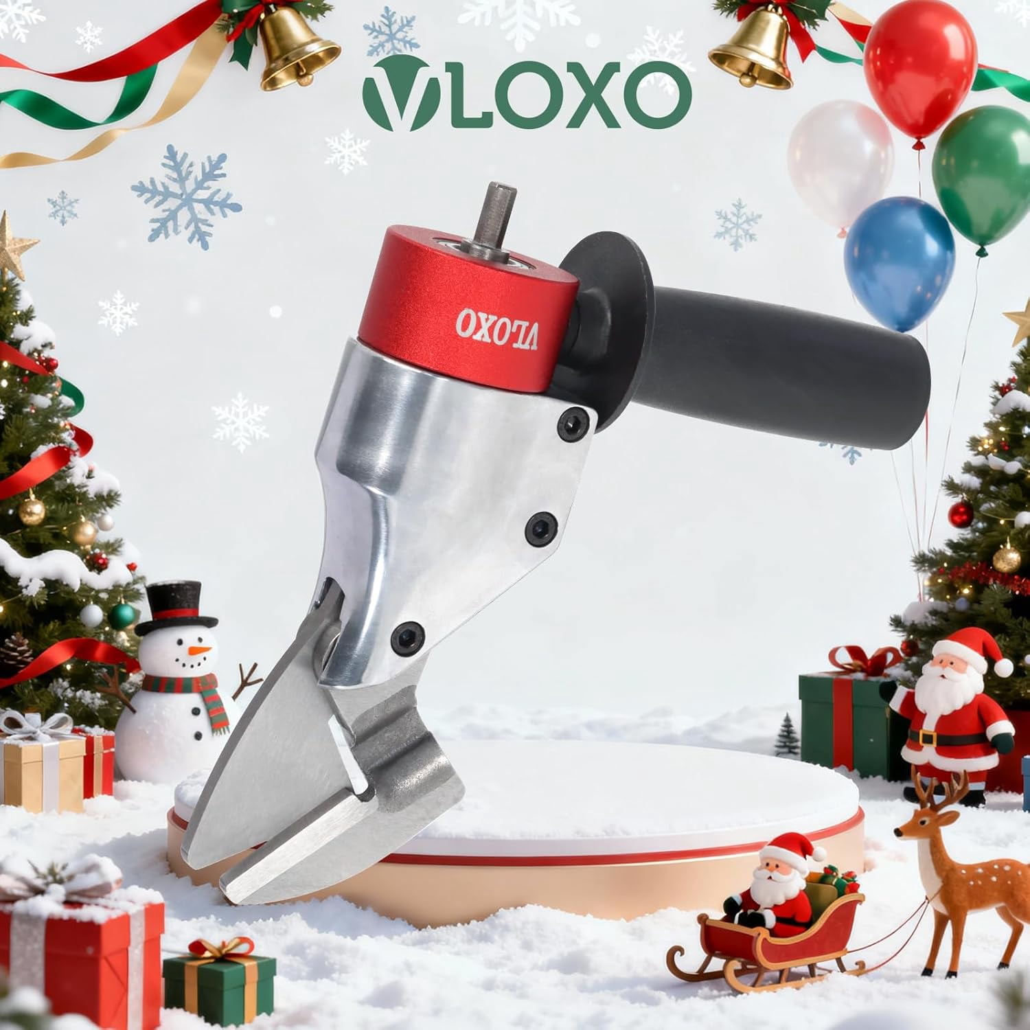Metal Shears Drill Attachment, Sheet Metal Cutter with 360 Degree ...