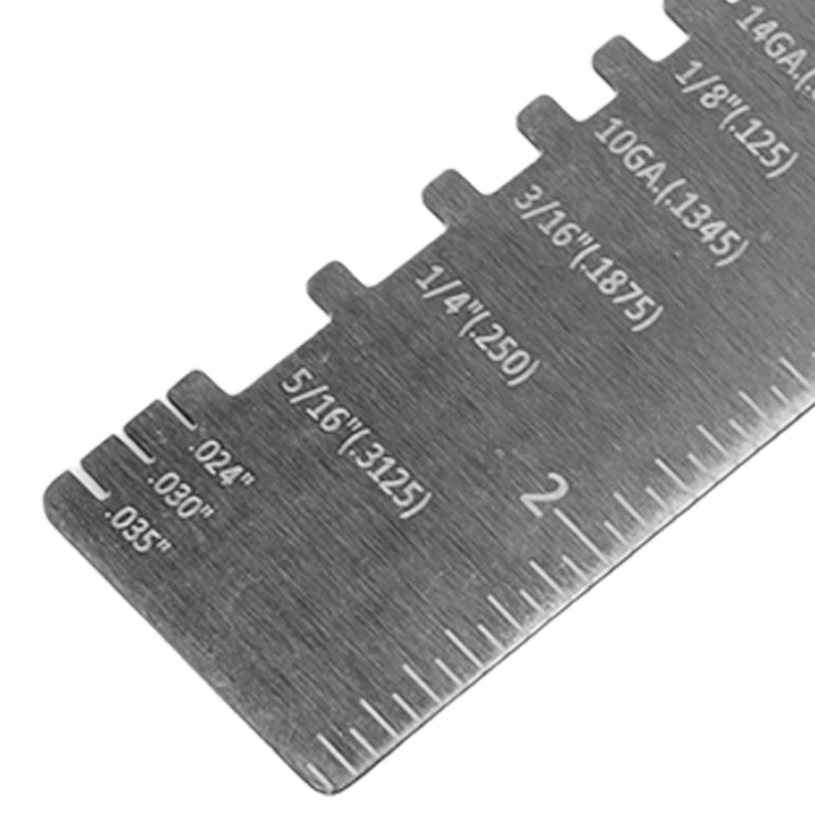 Metal Sheet Gauge Set, 2pcs Accurate Wire Size Tool For Welding, Sheet ...