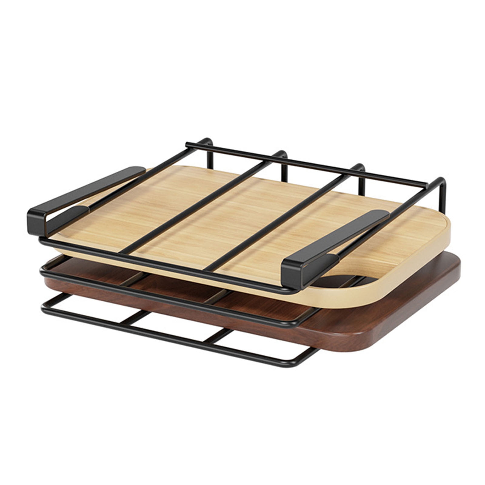 Metal Under Shelf Cutting Board Organizer - Heavy Duty Hanging Rack ...