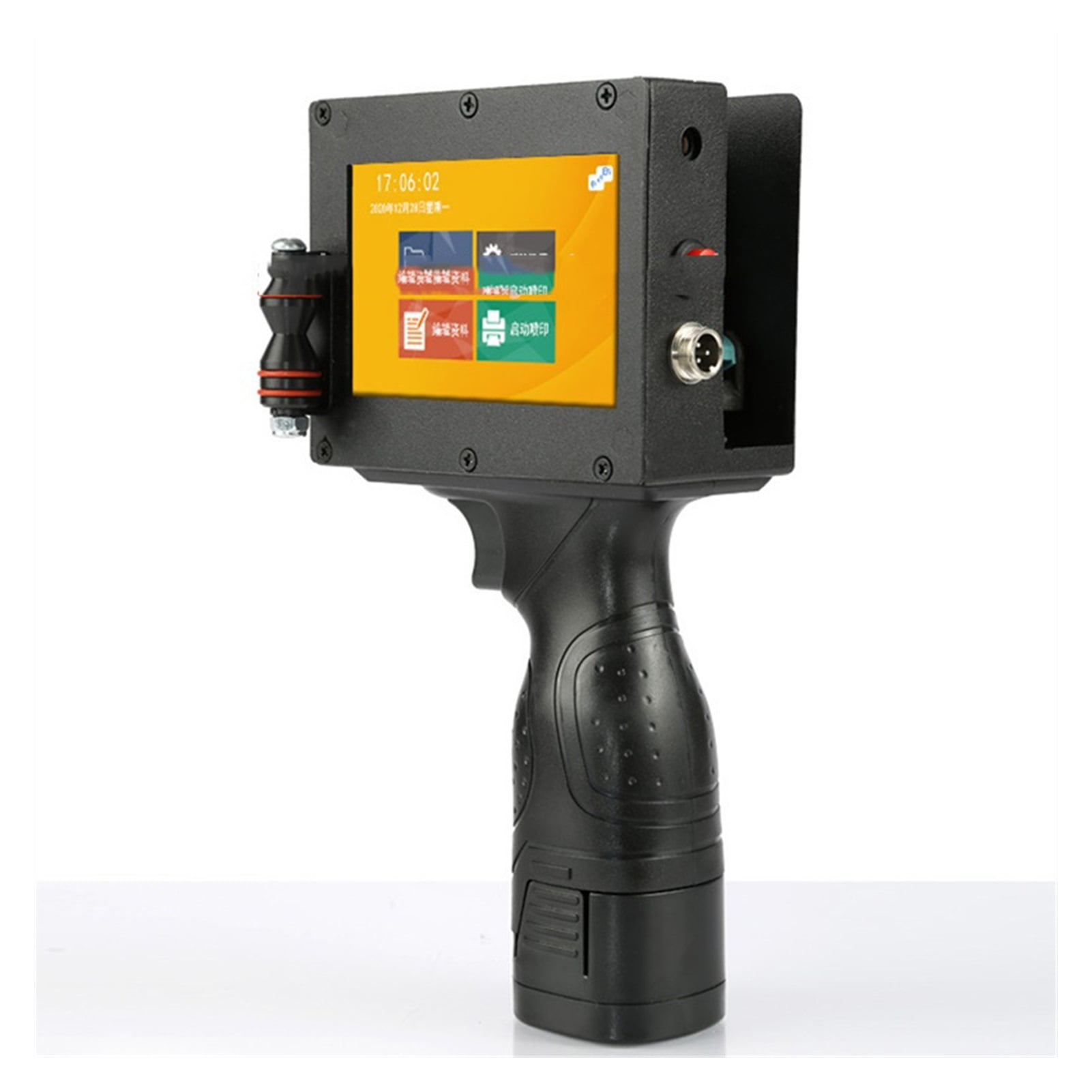 Metal Shell 12.7MM Handheld Thermal Inkjet Printer Portable Inkjet ...