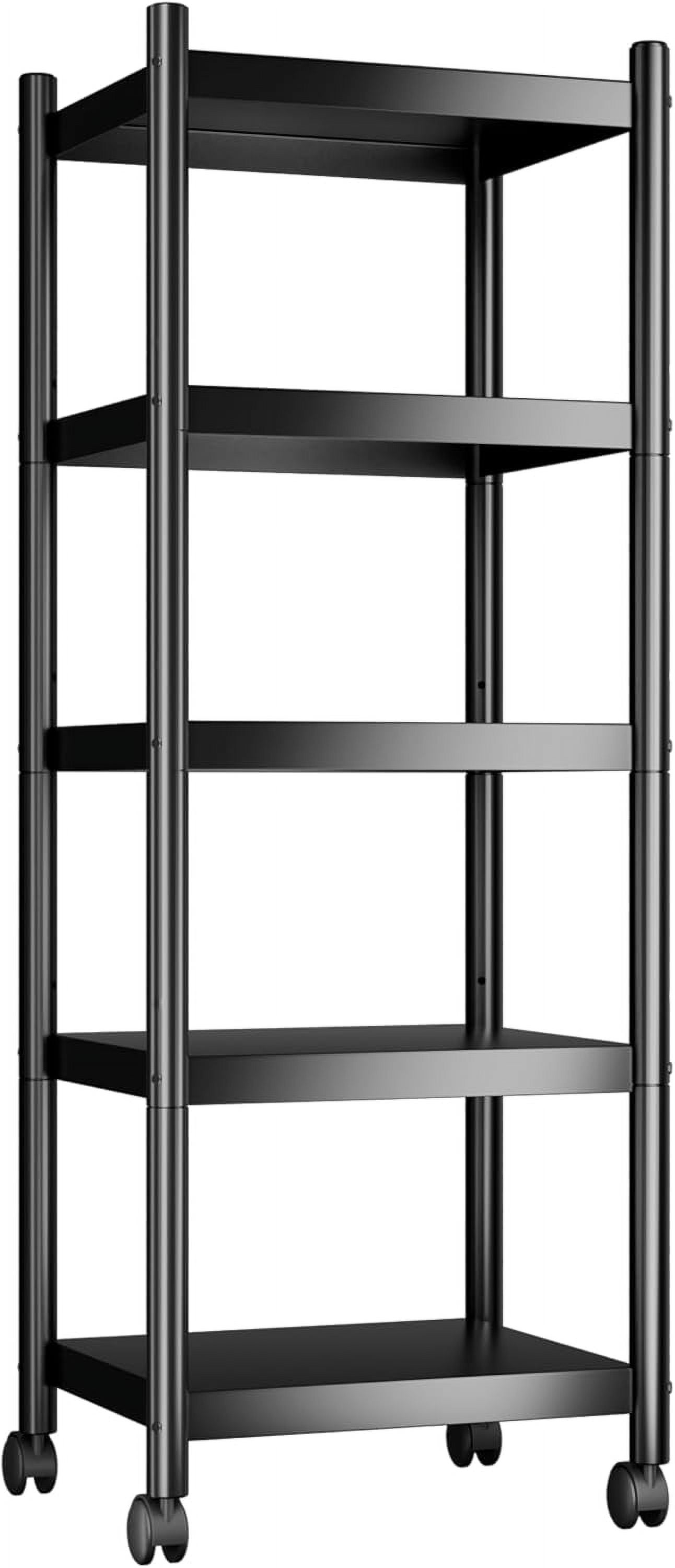 Metal Shelves 5 Tier Shelving Units,Estantes para Cocina,Storage Rack ...