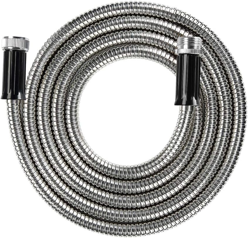 Metal Short Garden Hose 15ft Connectors, Drainage Hose for Dehumidifier ...