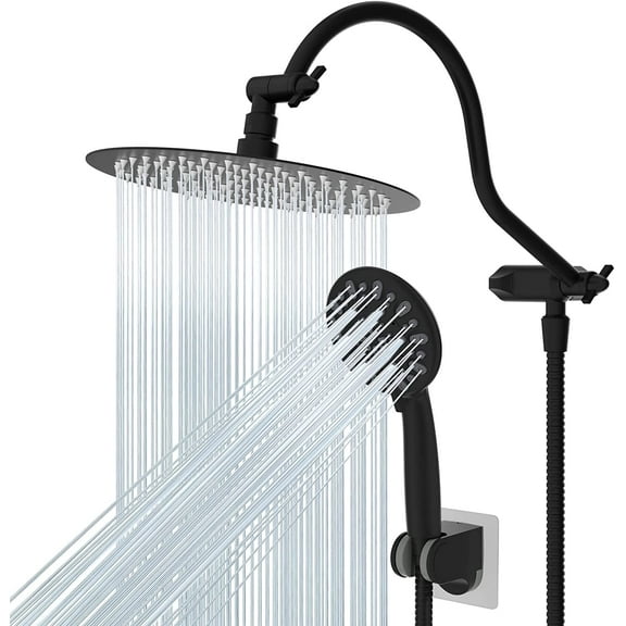 All Metal cUPC Certified Shower Head, 8'' High Pressure Rainfall ...