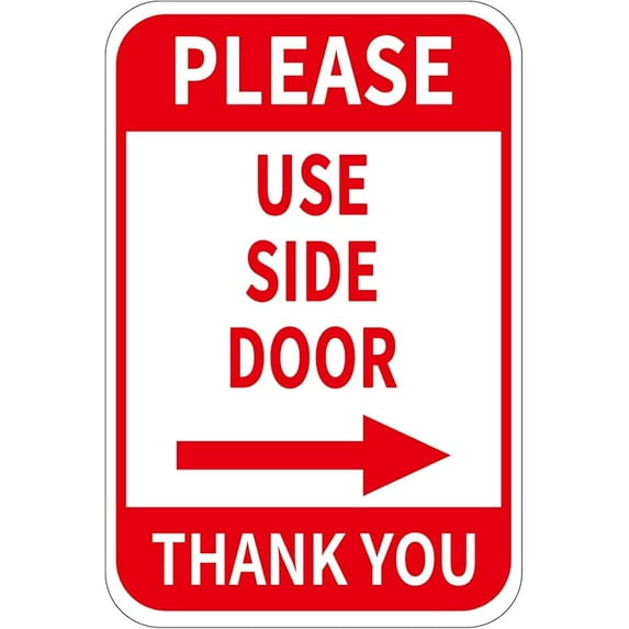 Metal Sign 8x12 Inch（20X30）Private Property Residents and Invited ...