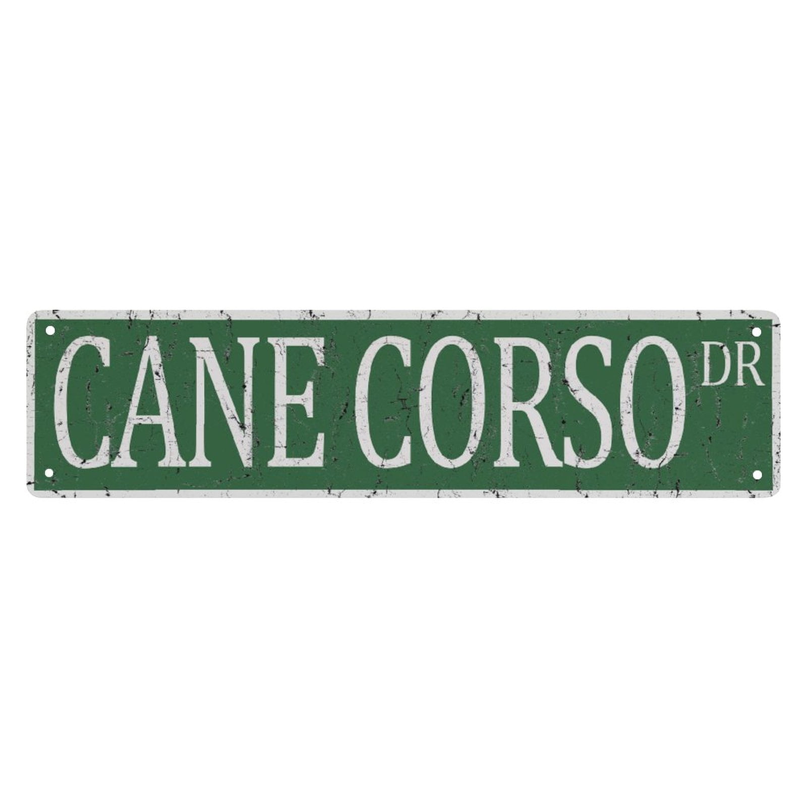 Metal Sign Cane Corso Dr Vintage Signs Retro Tin Signs Plaque Aluminum ...