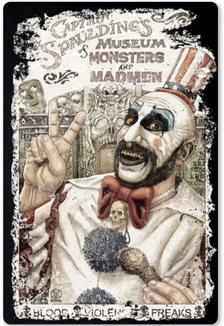 Metal Sign- Captain Spaulding's -Vintage Movies Poster, Office Bar ...