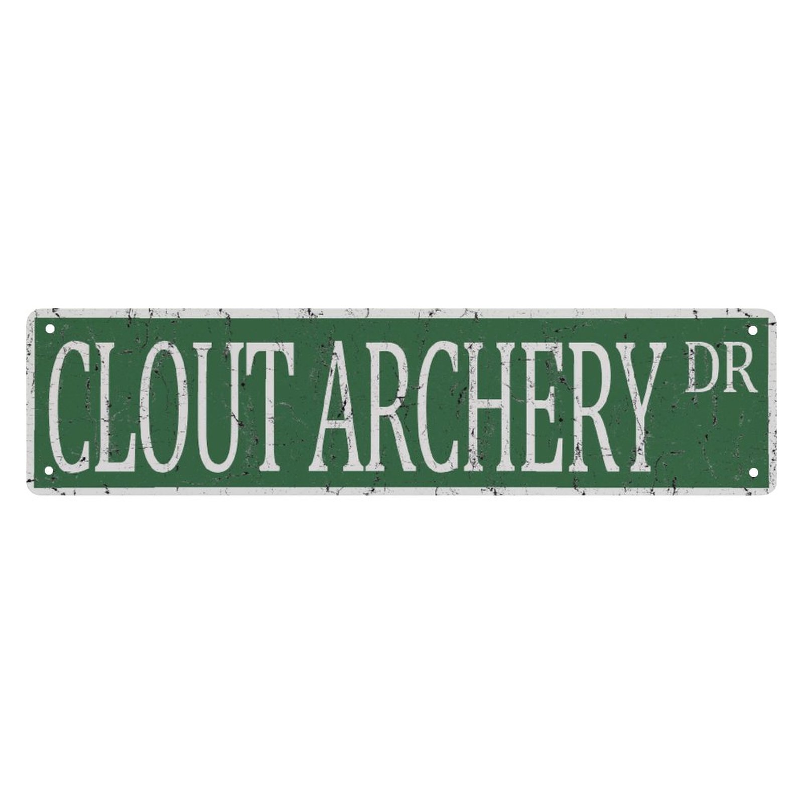 Metal Sign Clout Archery Dr Vintage Signs Retro Tin Signs Plaque ...
