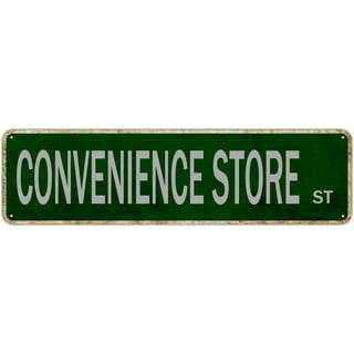 convenience sign