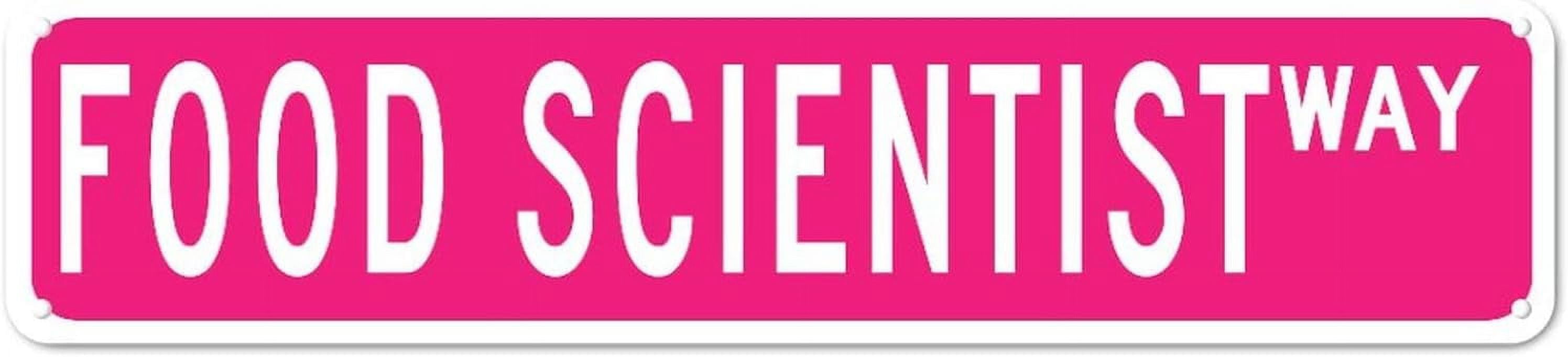 Metal Sign Food Scientist WAY Vintage Signs Retro Tin Signs Aluminum ...