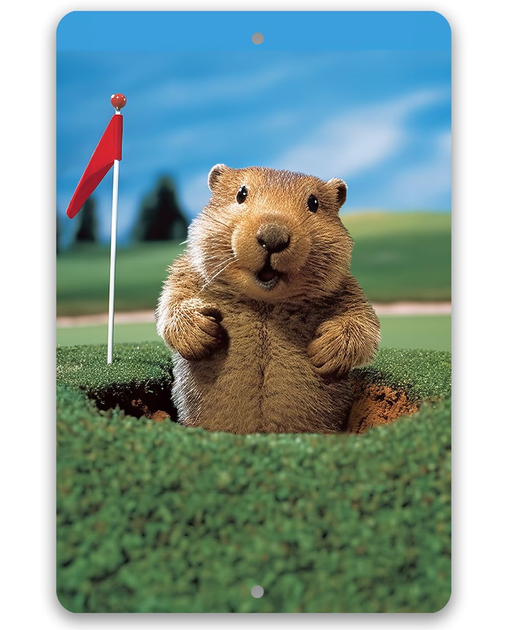 Metal Sign - Gopher Golf - Durable Metal Sign - Use Indoor/Outdoor ...